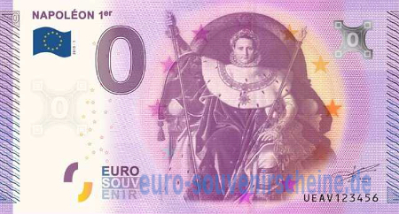 0 Euro Collector banknotes - UEAV-2015-1 NAPOLÉON 1ER